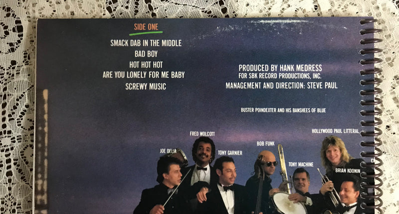 Buster Poindexter Album Cover Notebook – A Victorian Revolution