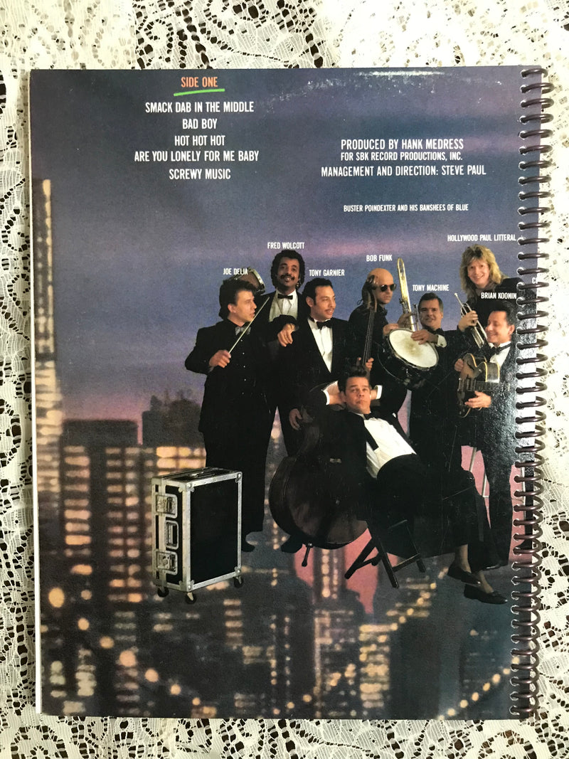 Buster Poindexter Album Cover Notebook – A Victorian Revolution