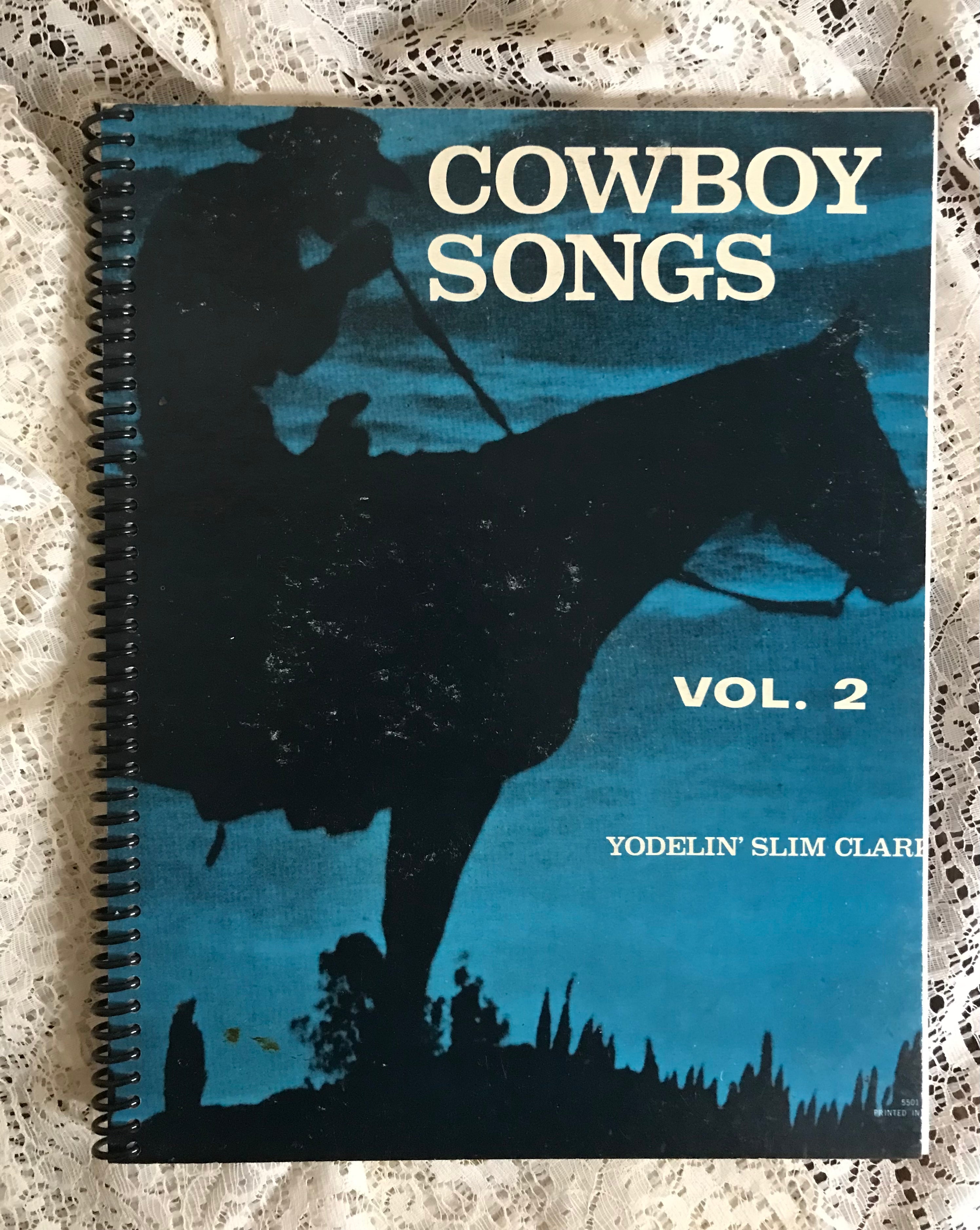 Cowboy Songs Album Cover Notebook – A Victorian Revolution