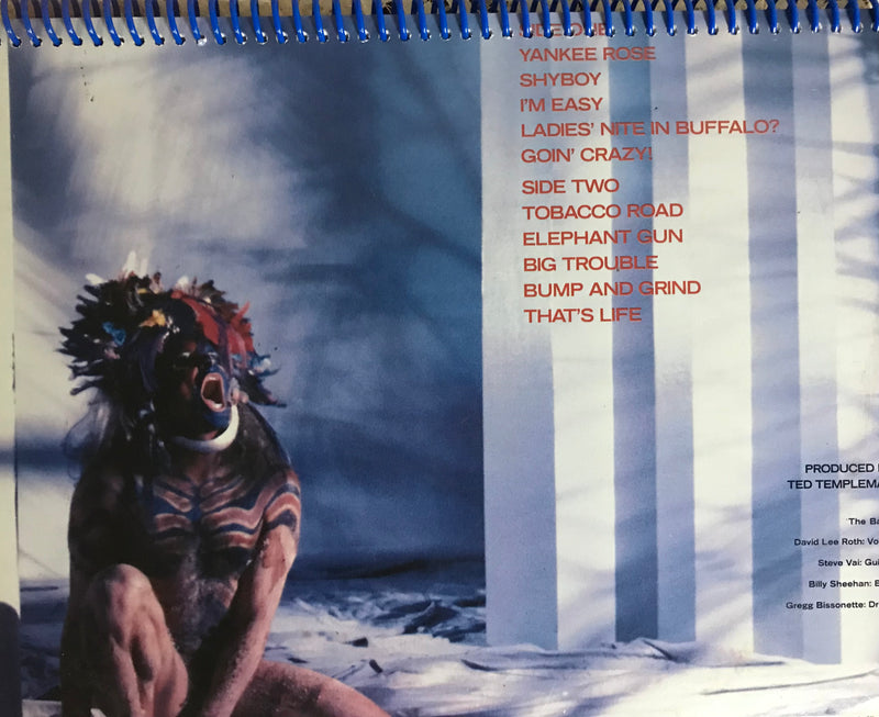 David Lee Roth Album Cover Notebook – A Victorian Revolution