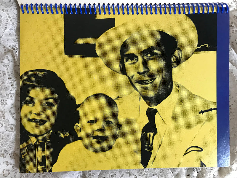 Hank Williams Sr. Album Cover Notebook – A Victorian Revolution
